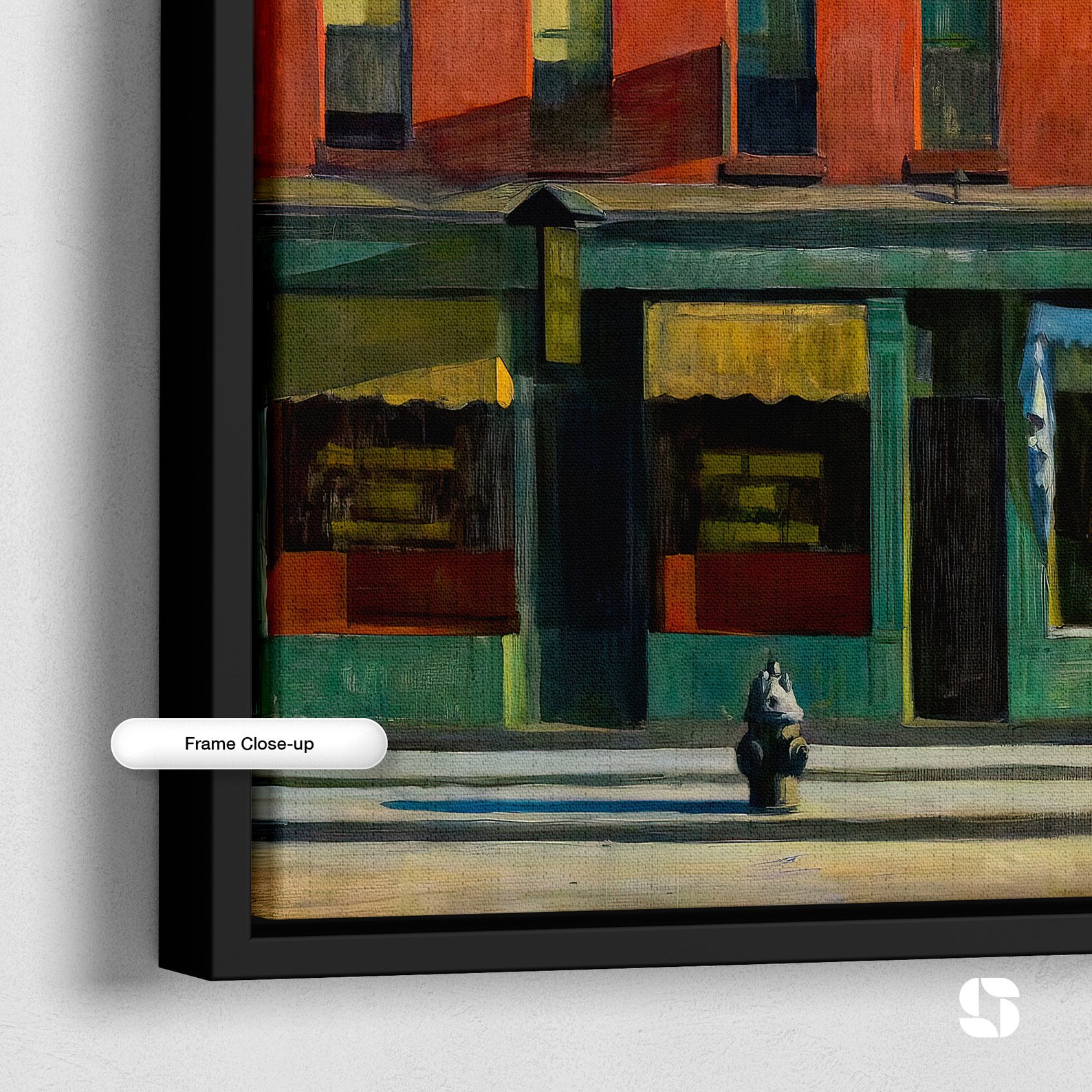 Edward Hopper Print, Early Sunday Morning by Edward Hopper Painting ...