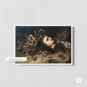 Medusa Canvas, the Head of Medusa by Peter Paul Rubens Poster ...