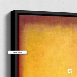 Mark Rothko Yellow Over Purple Print, Mark Rothko Paintings, Exhibition ...