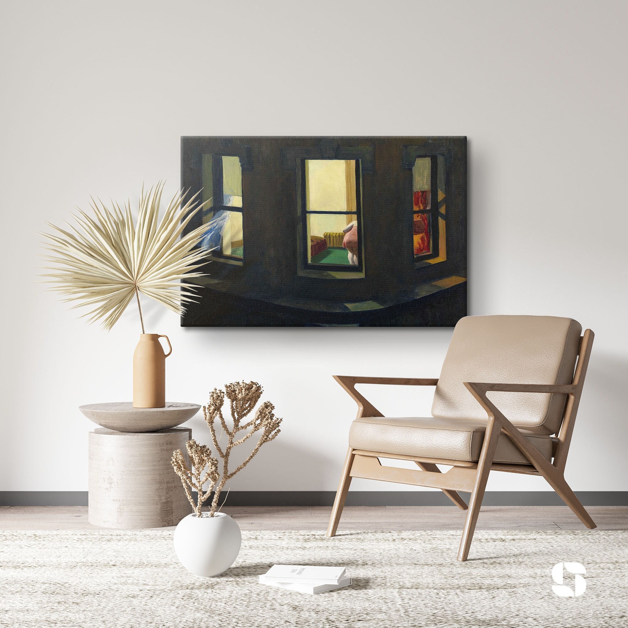 Edward Hopper Prints, Night Windows by Edward Hopper Painting, Edward ...