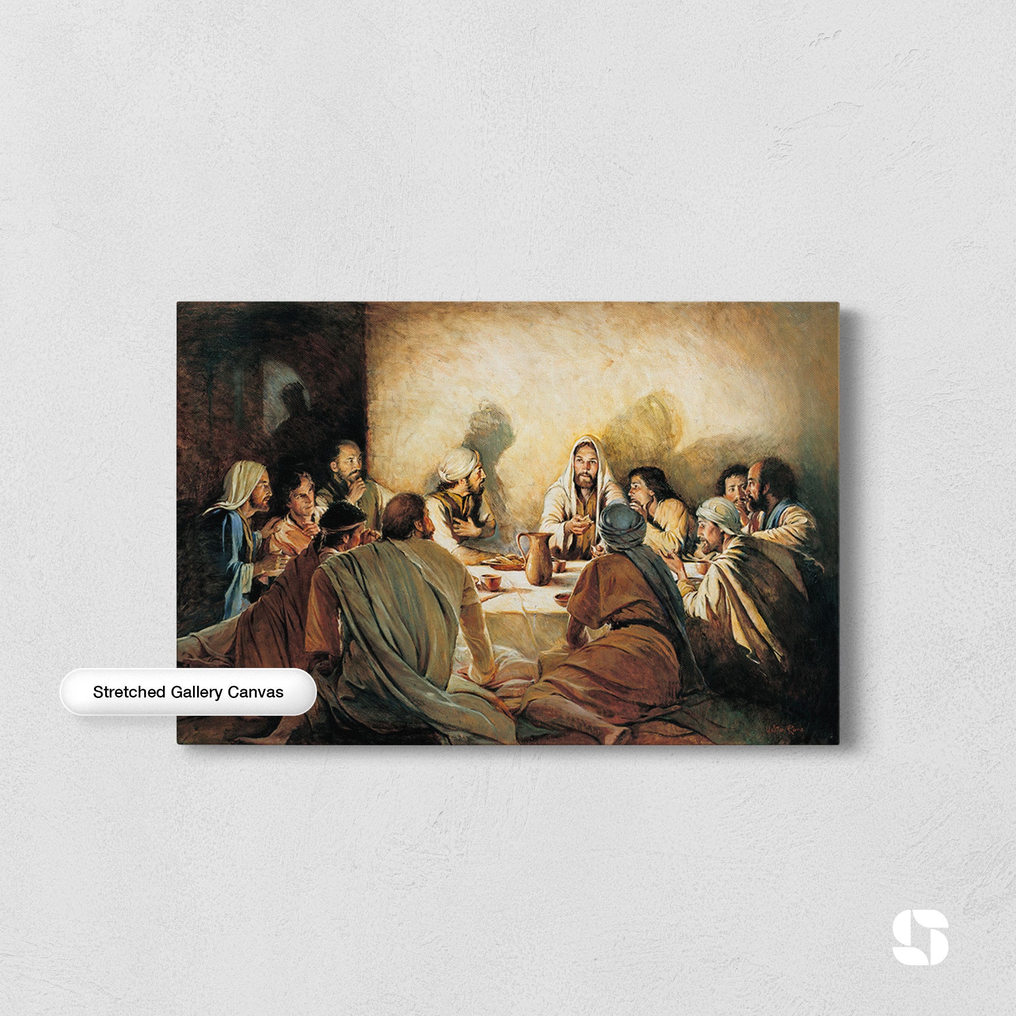 Jesus Last Supper Prints, Jesus Christ Last Supper Canvas, Religious ...