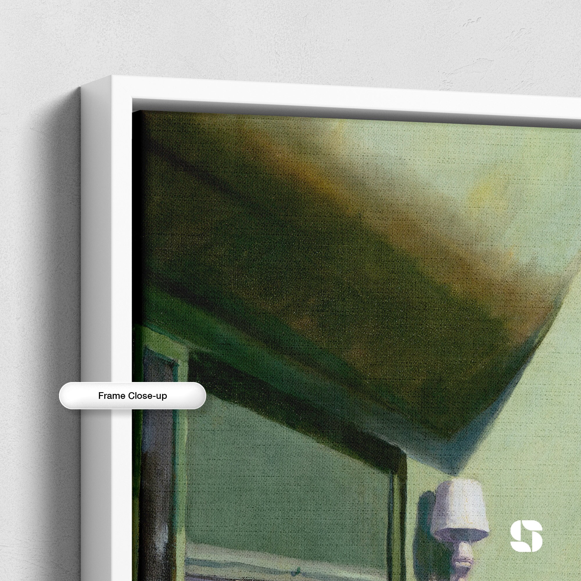 Edward Hopper Print, Compartment C Car by Edward Hopper Painting ...