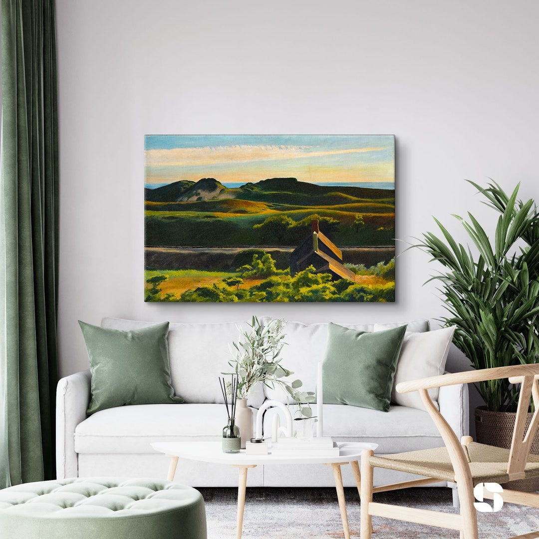 Edward Hopper Prints, Hills South Truro by Edward Hopper Painting ...