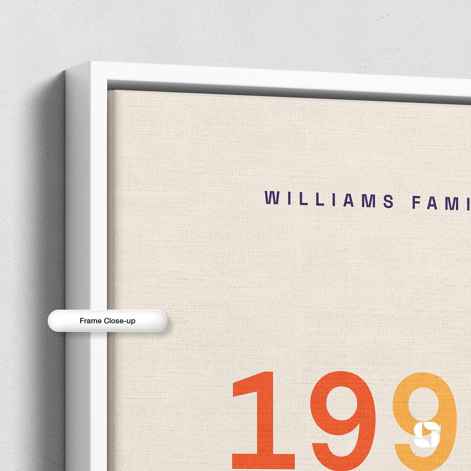 Custom Birth Year Poster, Personalized Year Print, Gift for Family ...