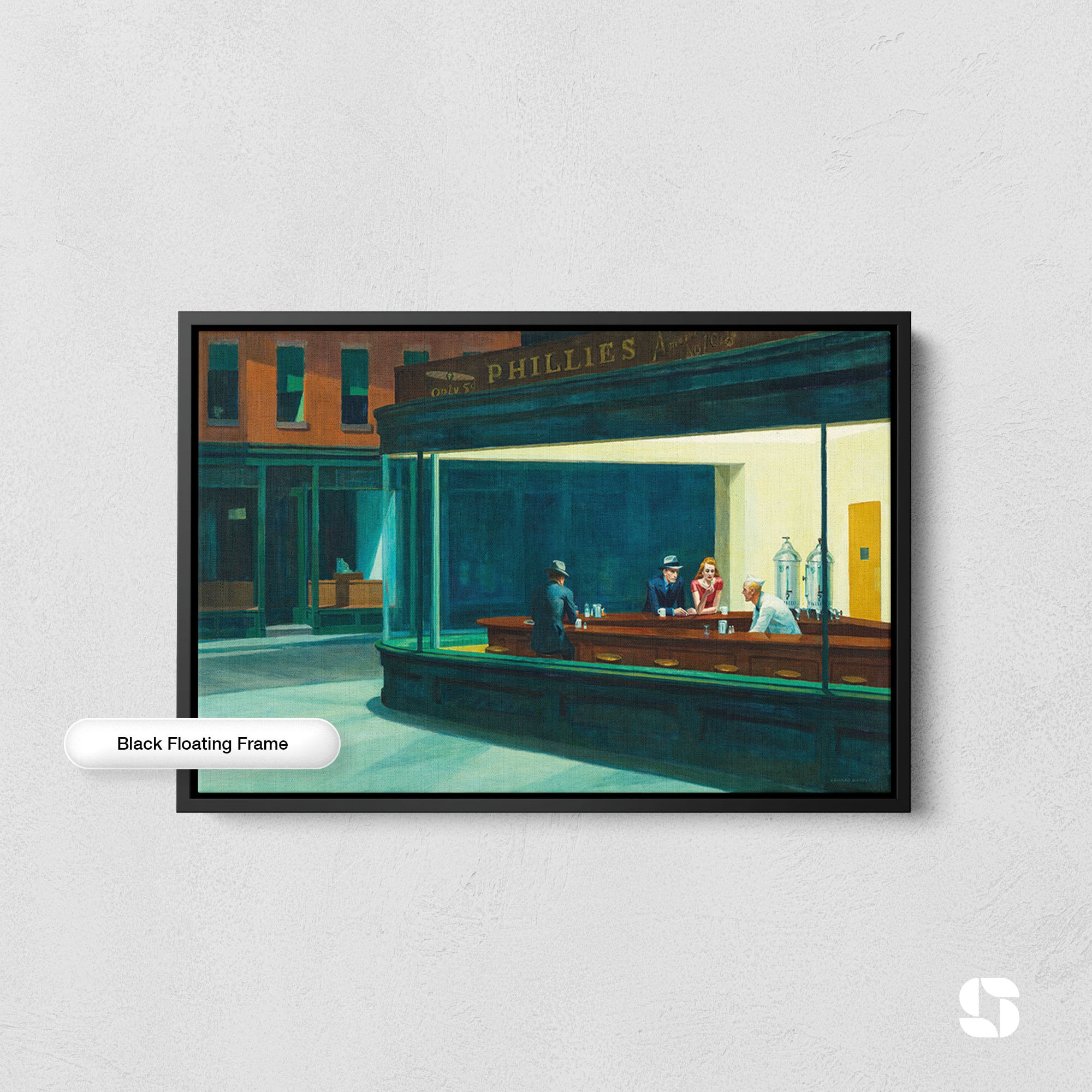 Edward Hopper Prints, Nighthawk by Edward Hopper Painting, Edward ...