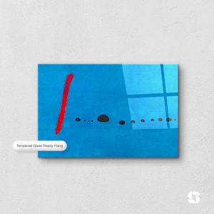 Joan Miro Blue II - Bleu 2 Canvas, Joan Miro Blue 2 Print, Exhibition ...