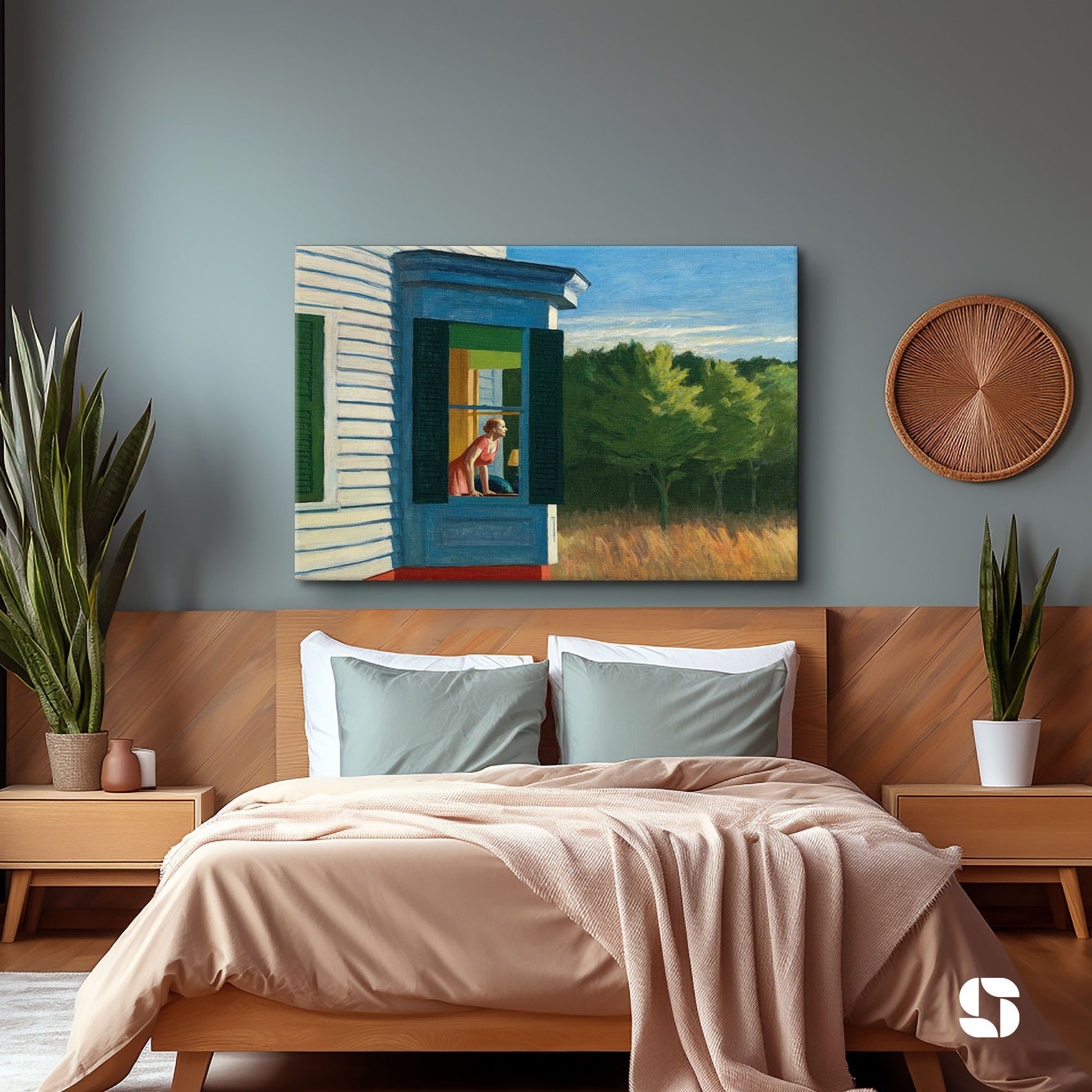 Edward Hopper Prints, Cape Cod Morning by Edward Hopper Painting ...