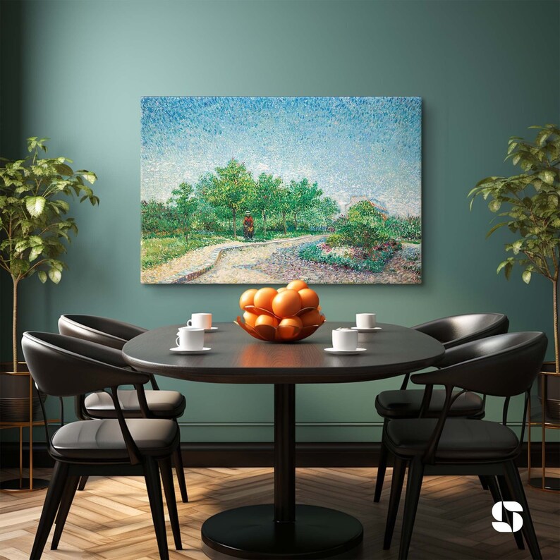 Square Saint-pierre by Vincent Van Gogh Canvas, Van Gogh Print, Van ...