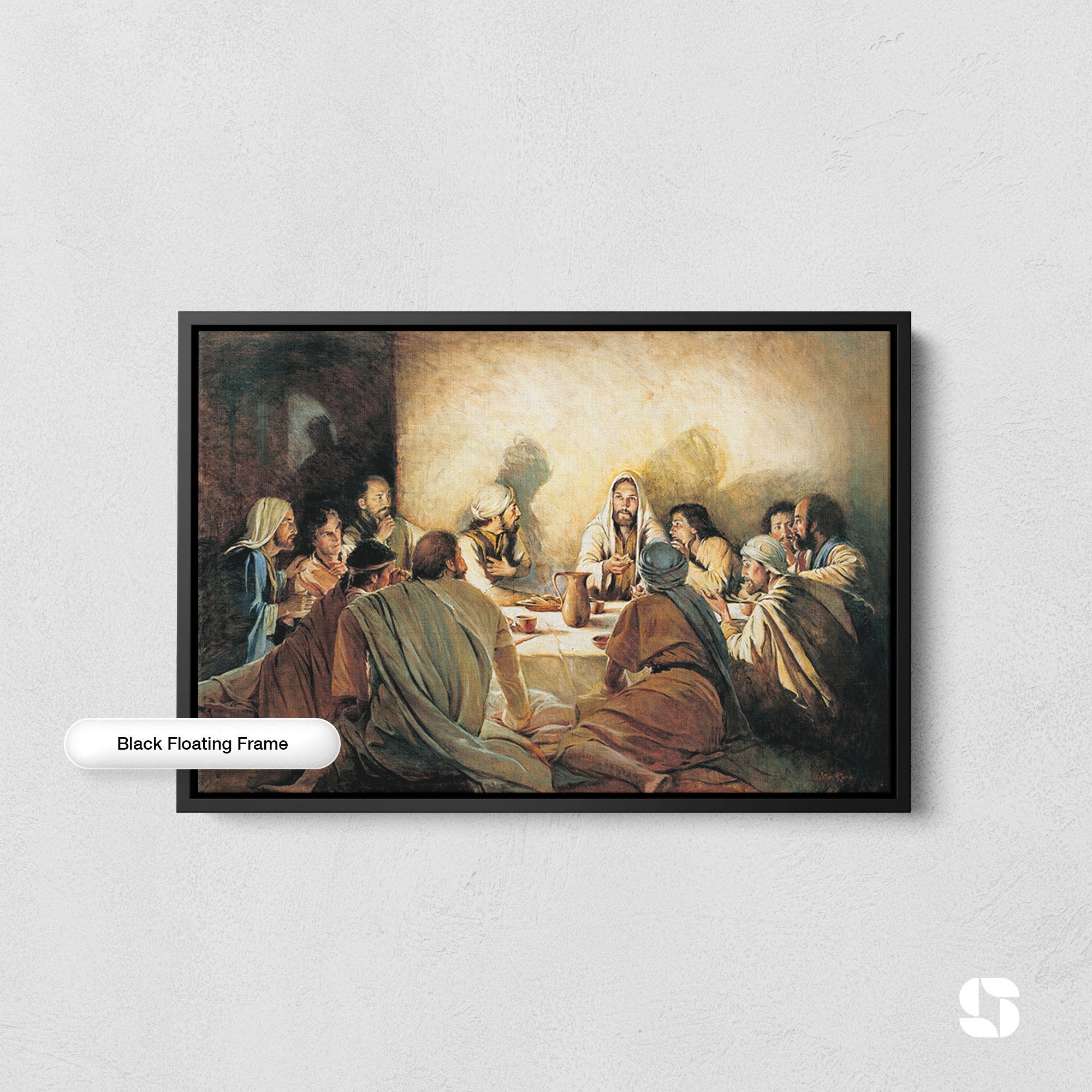Jesus Last Supper Prints, Jesus Christ Last Supper Canvas, Religious ...