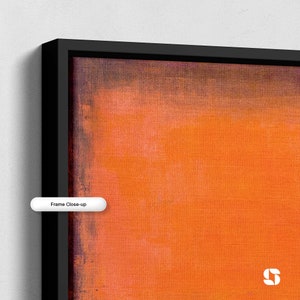 Mark Rothko Red Over Violet Print, Rothko Wall Art, Modern Art ...