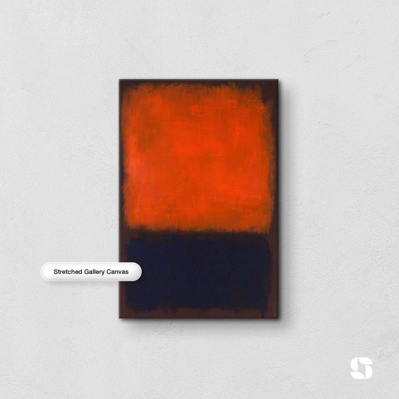 Mark Rothko No 14 Canvas, Mark Rothko Print, Museum Exhibition Poster ...