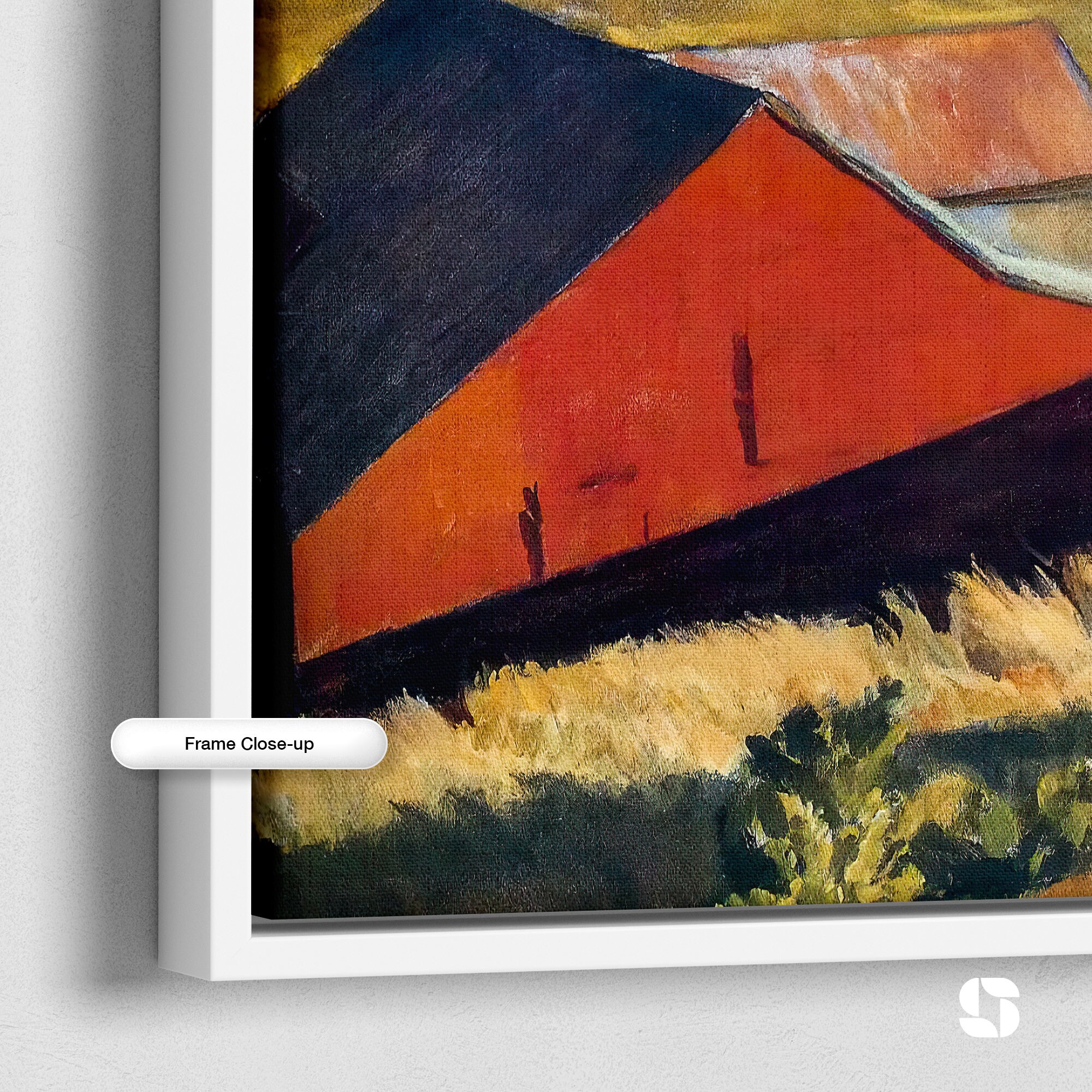 Edward Hopper Prints, Cobbs Barns and Distant Houses by Edward Hopper ...