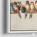 A Perch of Birds Print, Hector Giacomelli Canvas, Japanese Wall Art ...