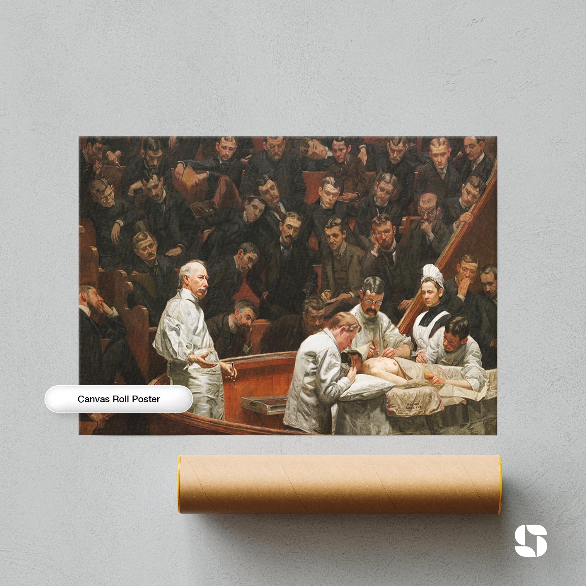 Thomas Eakins Print, the Agnew Clinic by Thomas Eakins Painting, Eakins ...