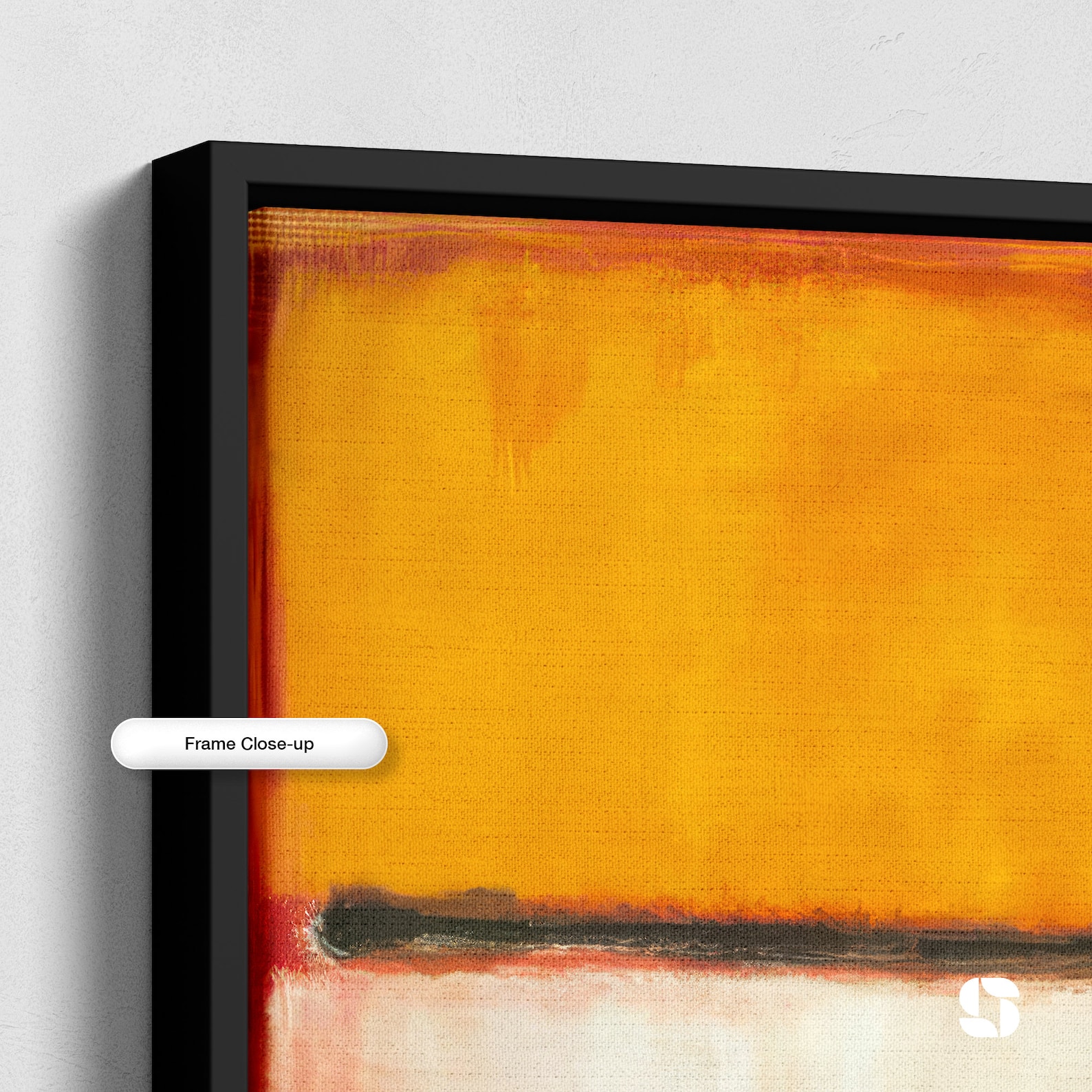 Mark Rothko White Center Canvas, Mark Rothko Print, Exhibition Poster ...
