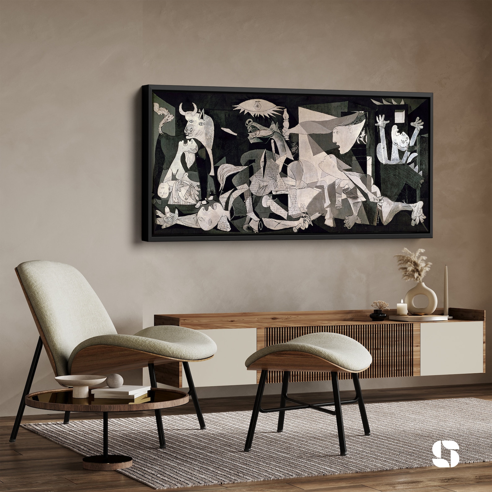 Guernica Canvas, Pablo Picasso Guernica Print, Picasso Art, Guernica ...