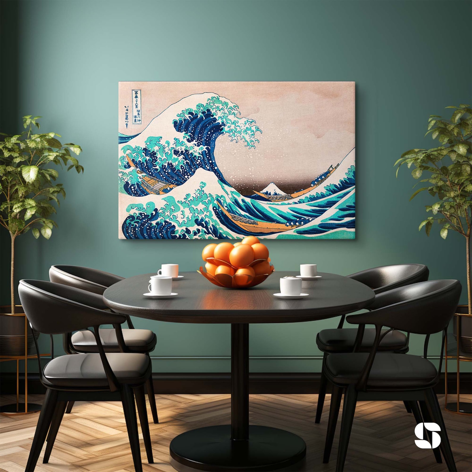 The Great Wave off Kanagawa Print, Katsushika Print, Hokusai Artwork ...