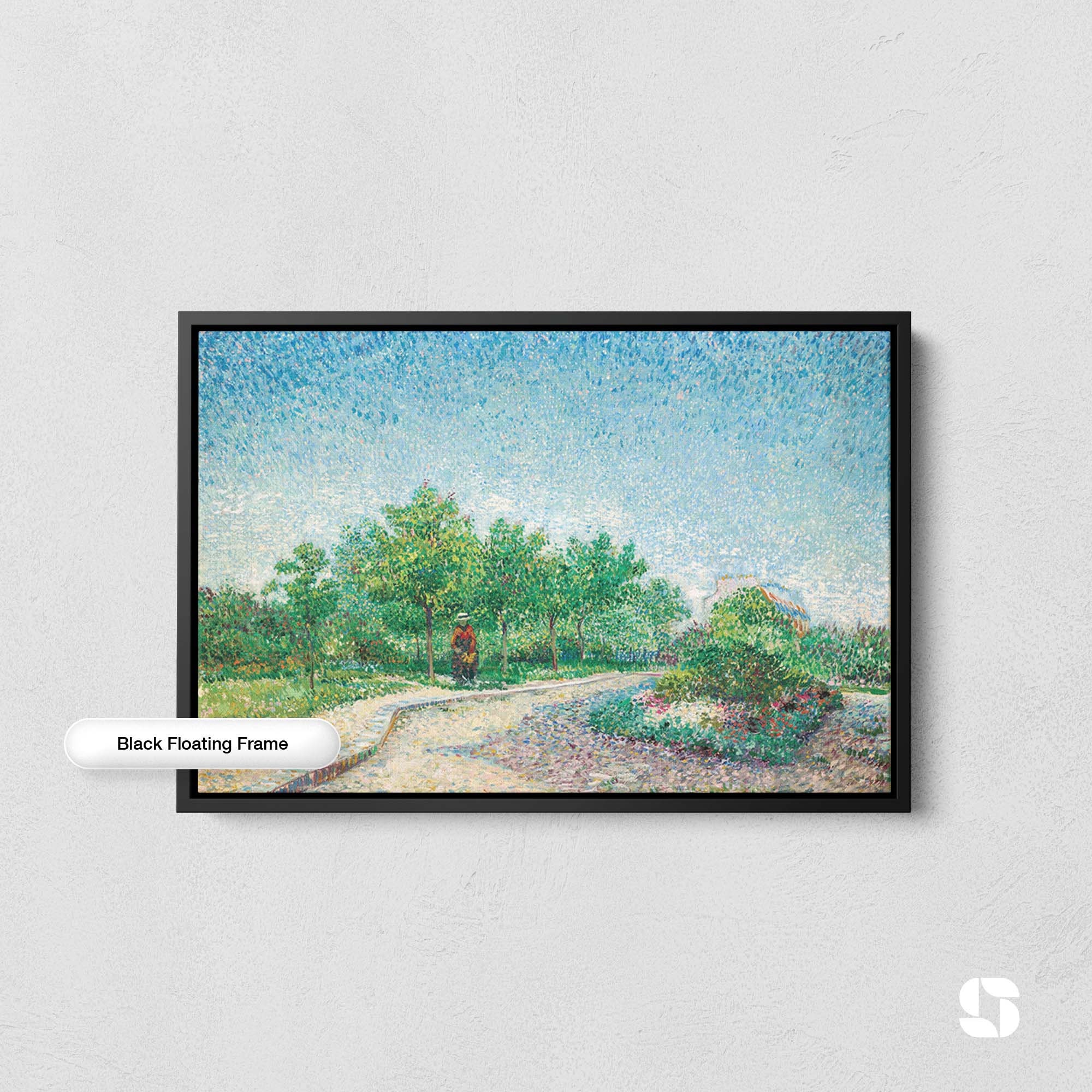 Square Saint-pierre by Vincent Van Gogh Canvas, Van Gogh Print, Van ...