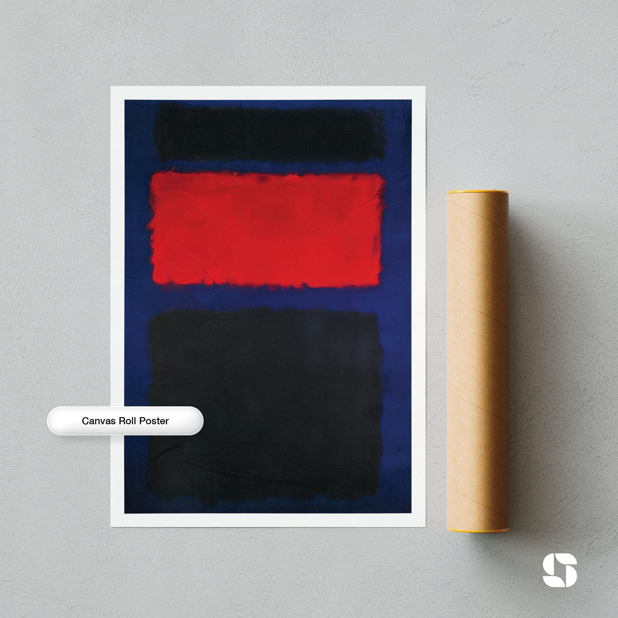Mark Rothko Cubierta Canvas, Mark Rothko Print, Museum Exhibition ...