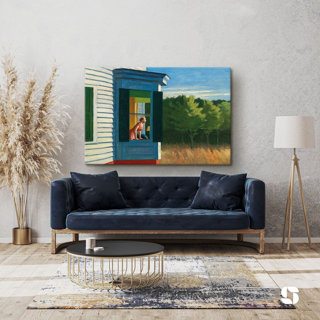 Edward Hopper Prints, Cape Cod Morning by Edward Hopper Painting ...