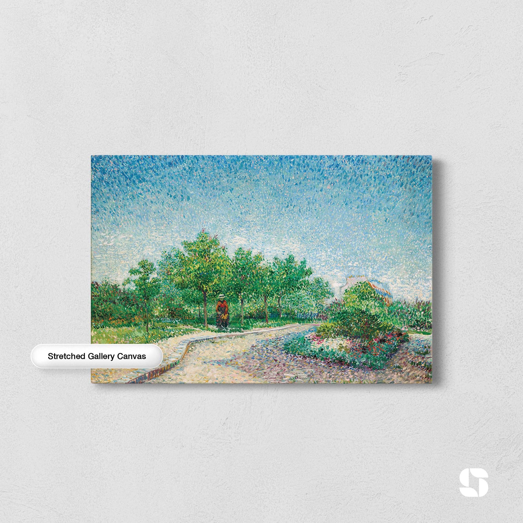Square Saint-pierre by Vincent Van Gogh Canvas, Van Gogh Print, Van ...