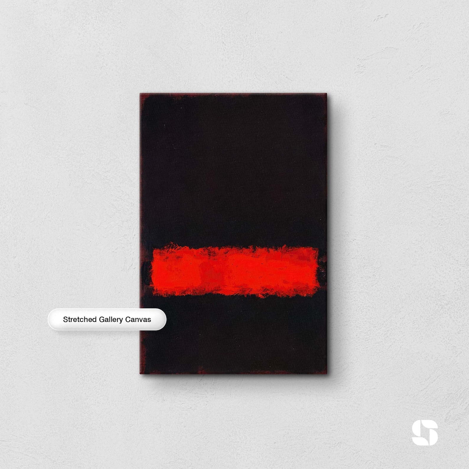 Mark Rothko Black Red and Black Canvas, Mark Rothko Print, Museum ...