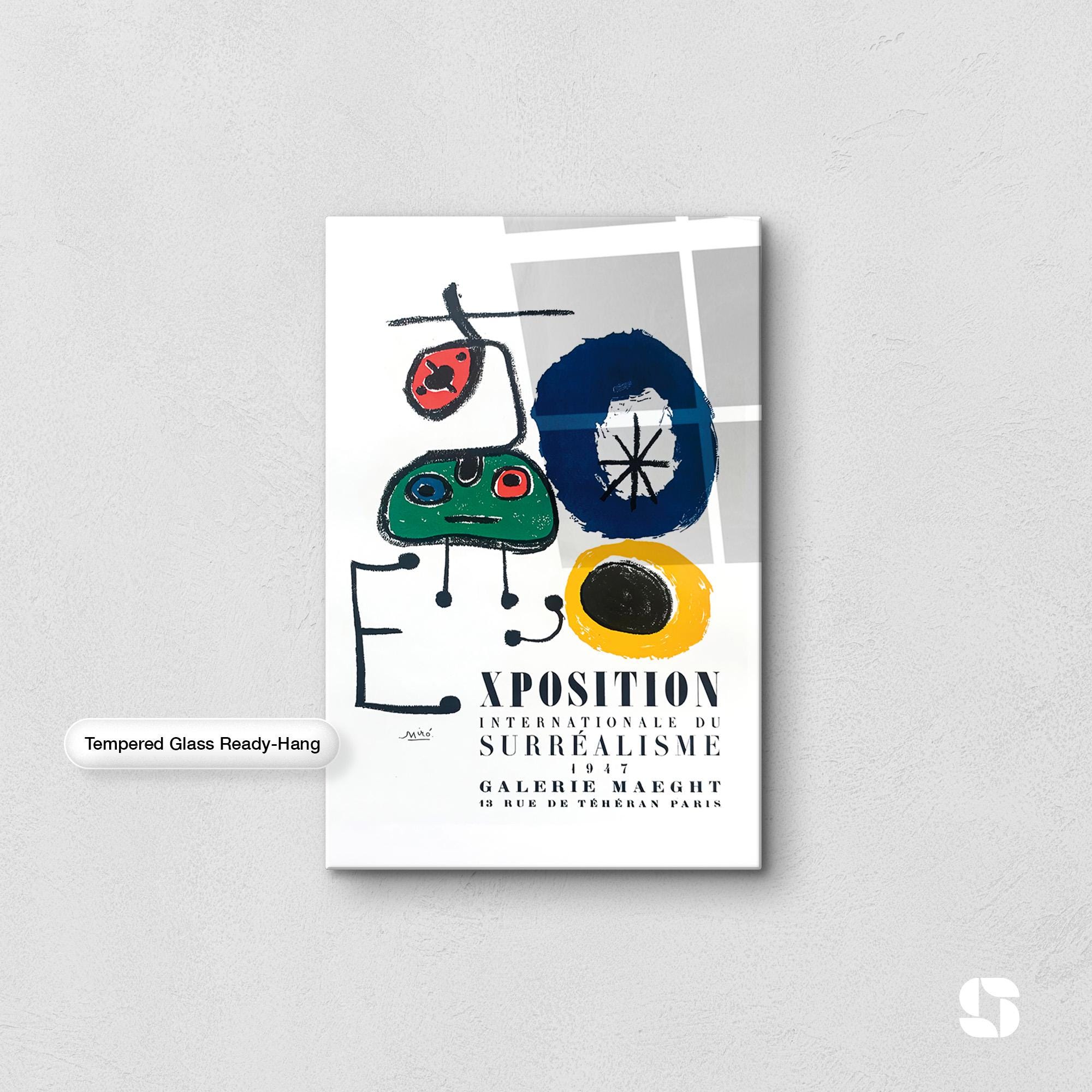 Joan Miro Xposition Poster, Joan Miro Print, Exhibition Poster ...