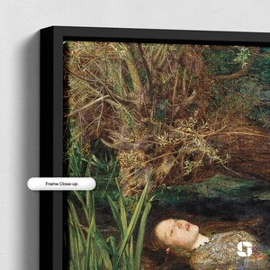 John Everett Millais Ophelia Canvas, Ophelia Print, John Everett ...