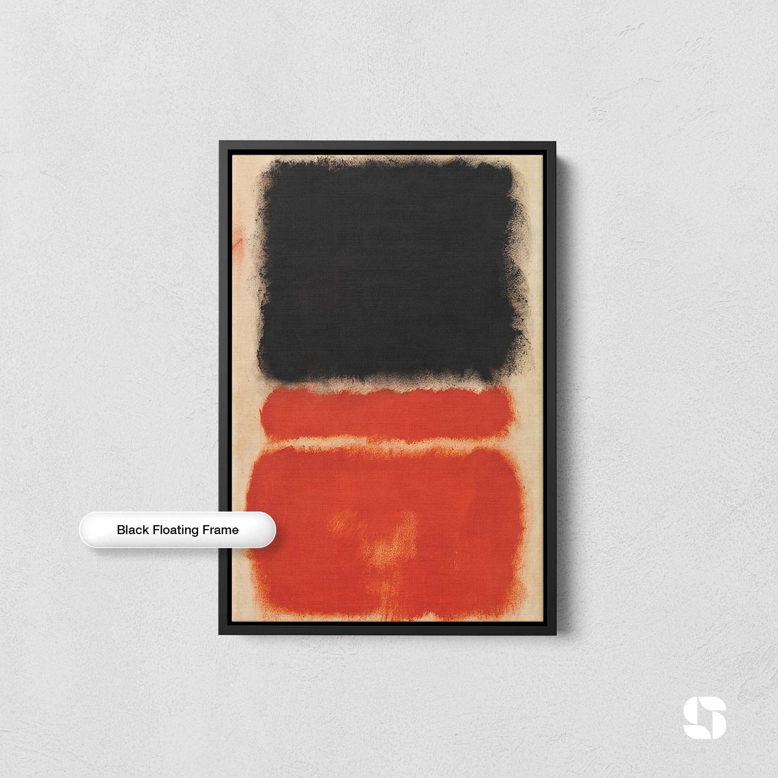 Mark Rothko Red (1968) Canvas, Mark Rothko Print, Exhibition Poster ...