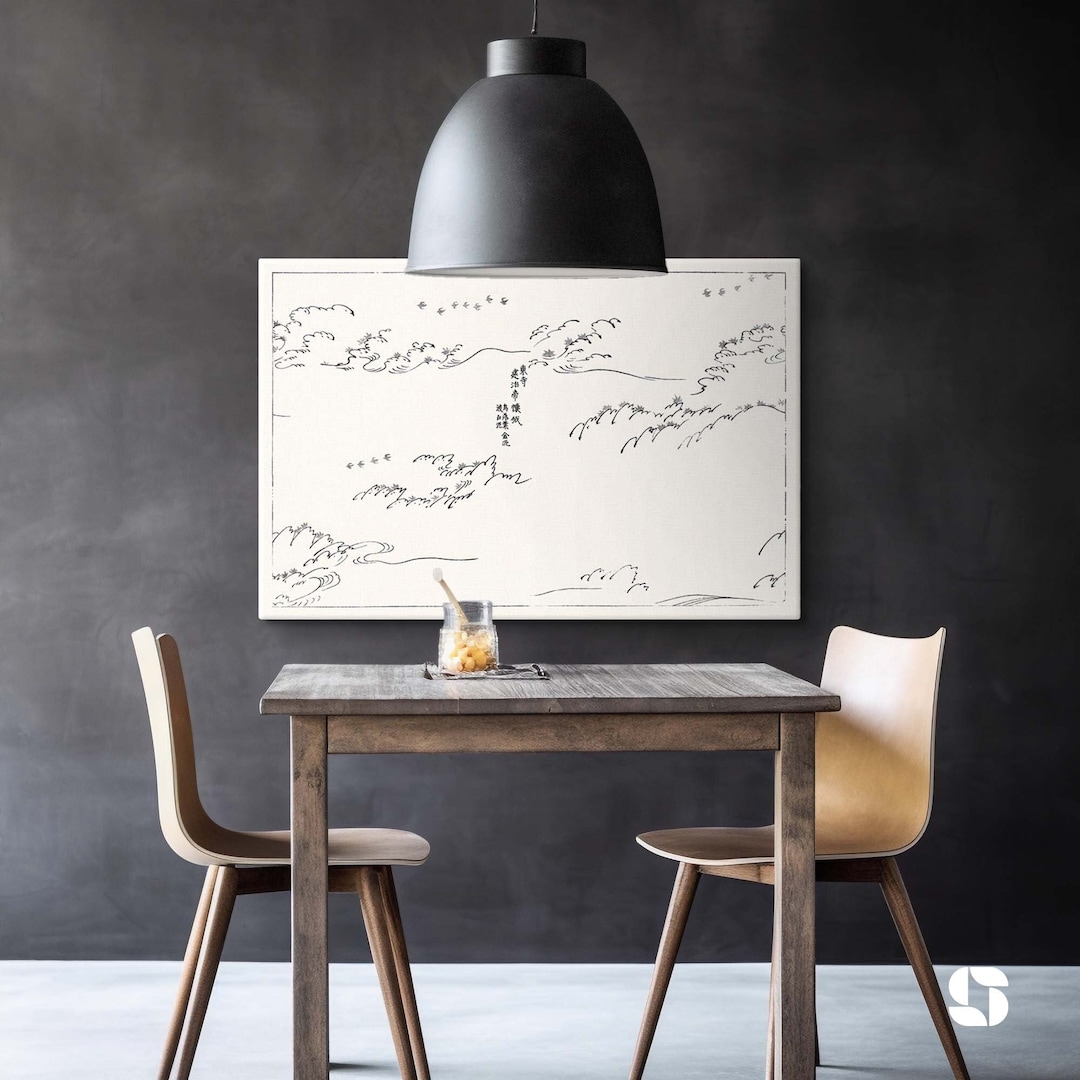 Taguchi Tomoki Poster, Woodblock Print, Japanese Wall Art Canvas ...