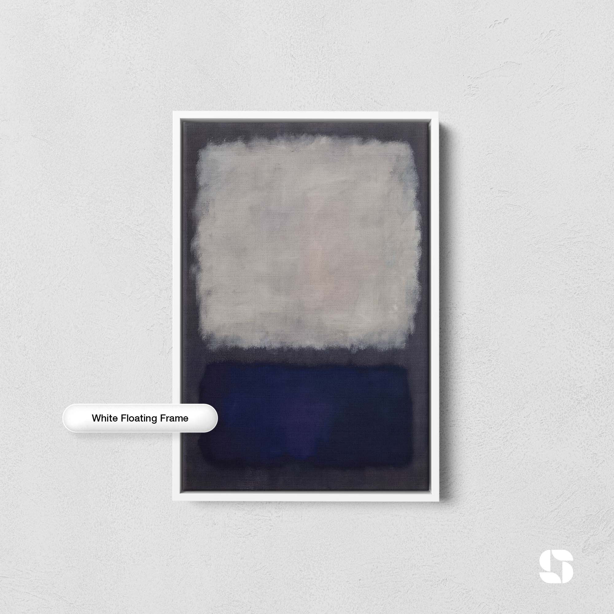 Mark Rothko Blue and Gray Canvas, Mark Rothko Print, Exhibition Poster ...