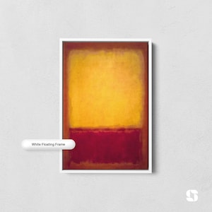 Mark Rothko Yellow Over Purple Print, Mark Rothko Paintings, Exhibition ...