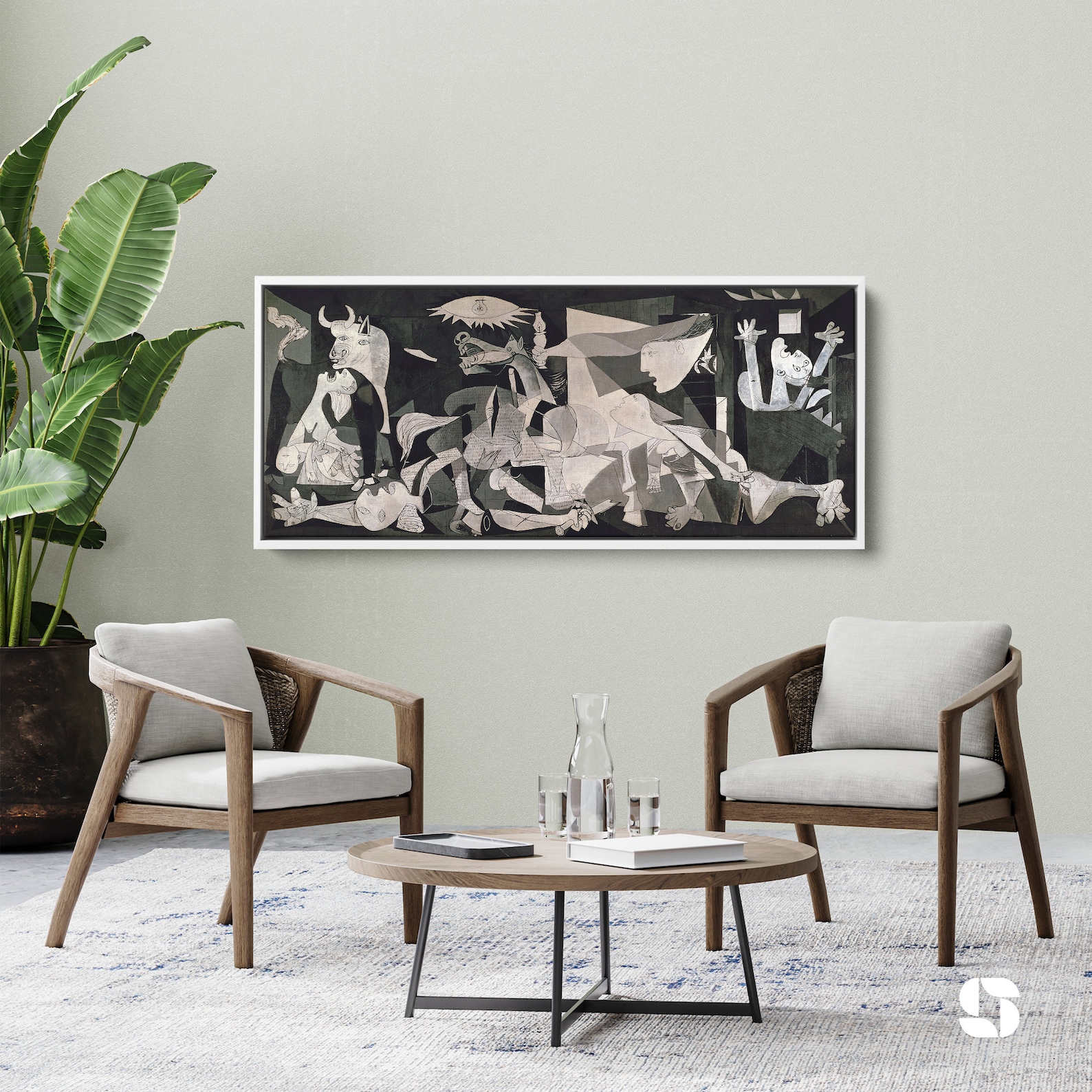 Guernica Canvas, Pablo Picasso Guernica Print, Picasso Art, Guernica ...