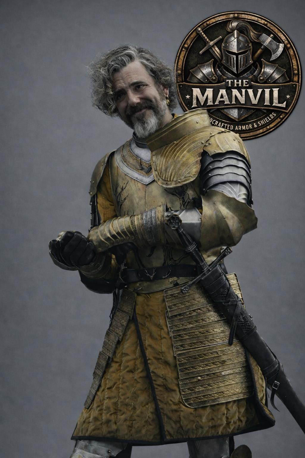 Ser Lyonel Baratheon Inspired Medieval Knight Armor – Seven Kingdoms ...