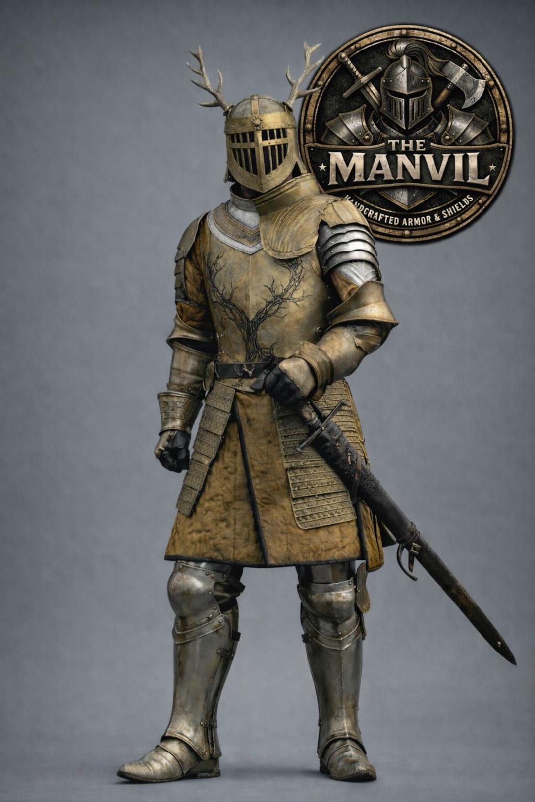 Ser Lyonel Baratheon Inspired Medieval Knight Armor – Seven Kingdoms ...