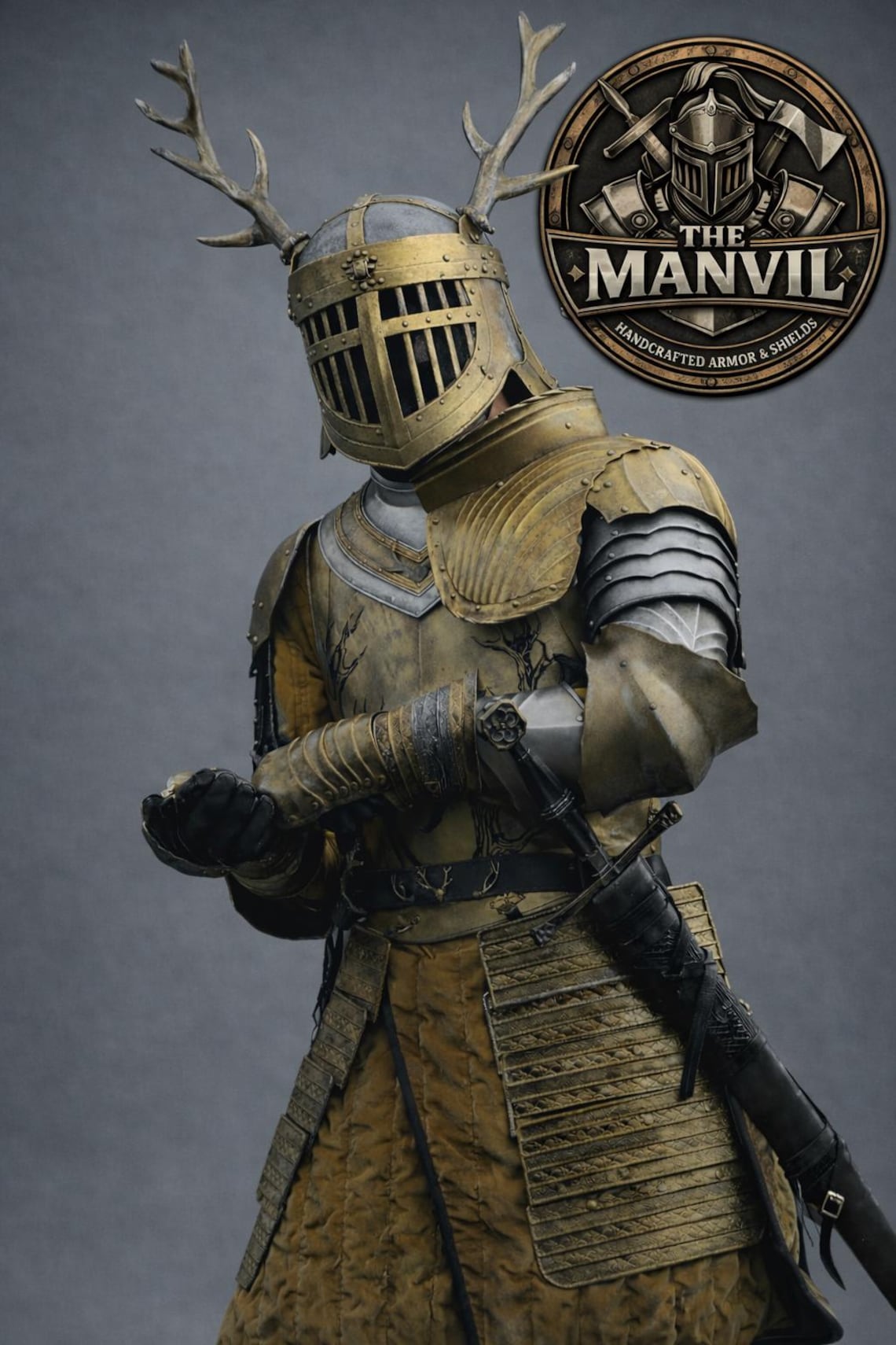 Ser Lyonel Baratheon Inspired Medieval Knight Armor – Seven Kingdoms ...