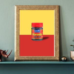 Digital Print Marmite Marmite Print Kiwi Marmite NZ - Etsy