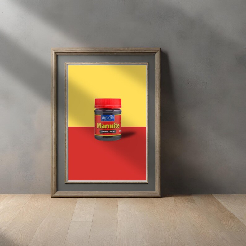 Digital Print Marmite Marmite Print Kiwi Marmite NZ - Etsy