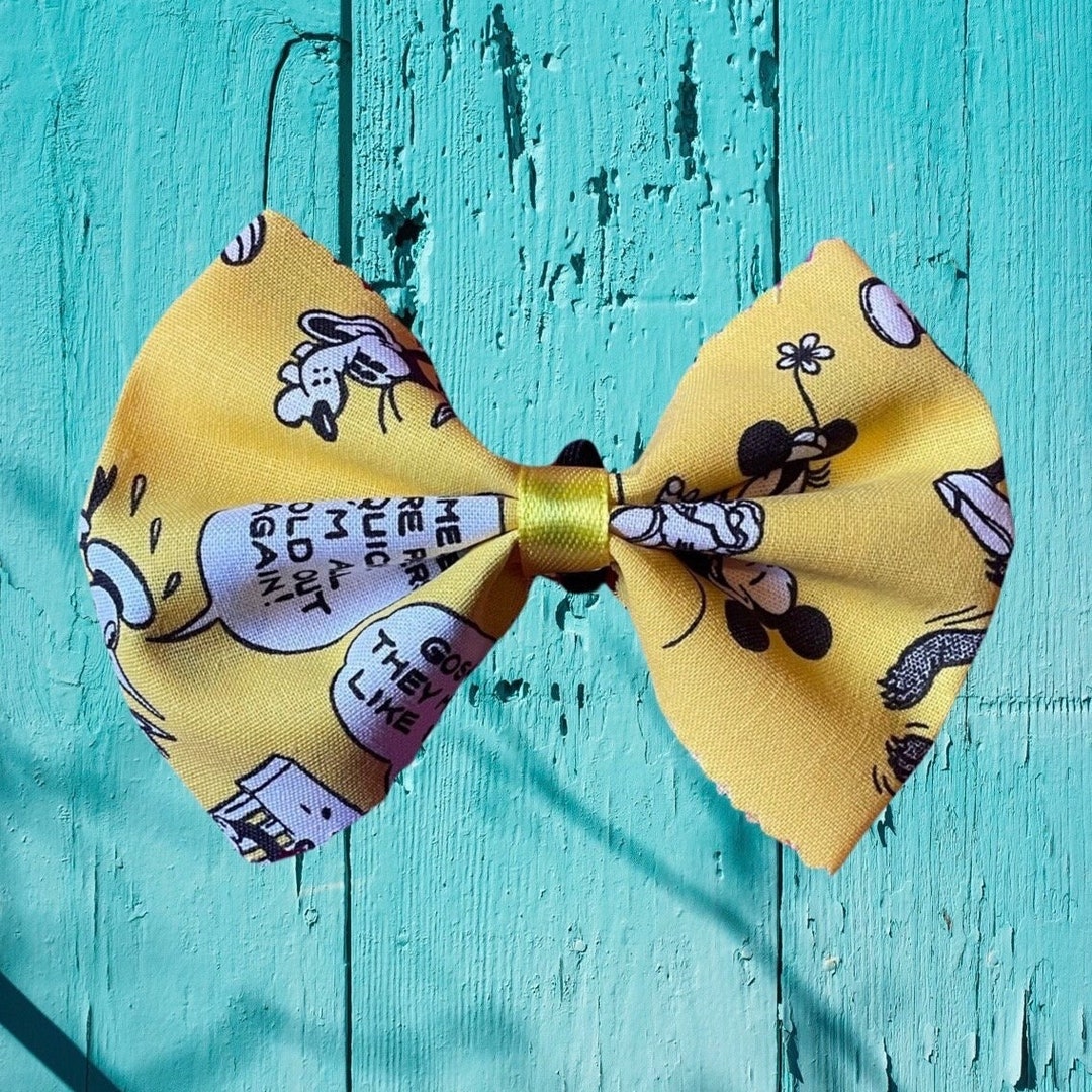 Disney Dog Bow Goofy Gang HANDMADE WITH LOVE - Etsy
