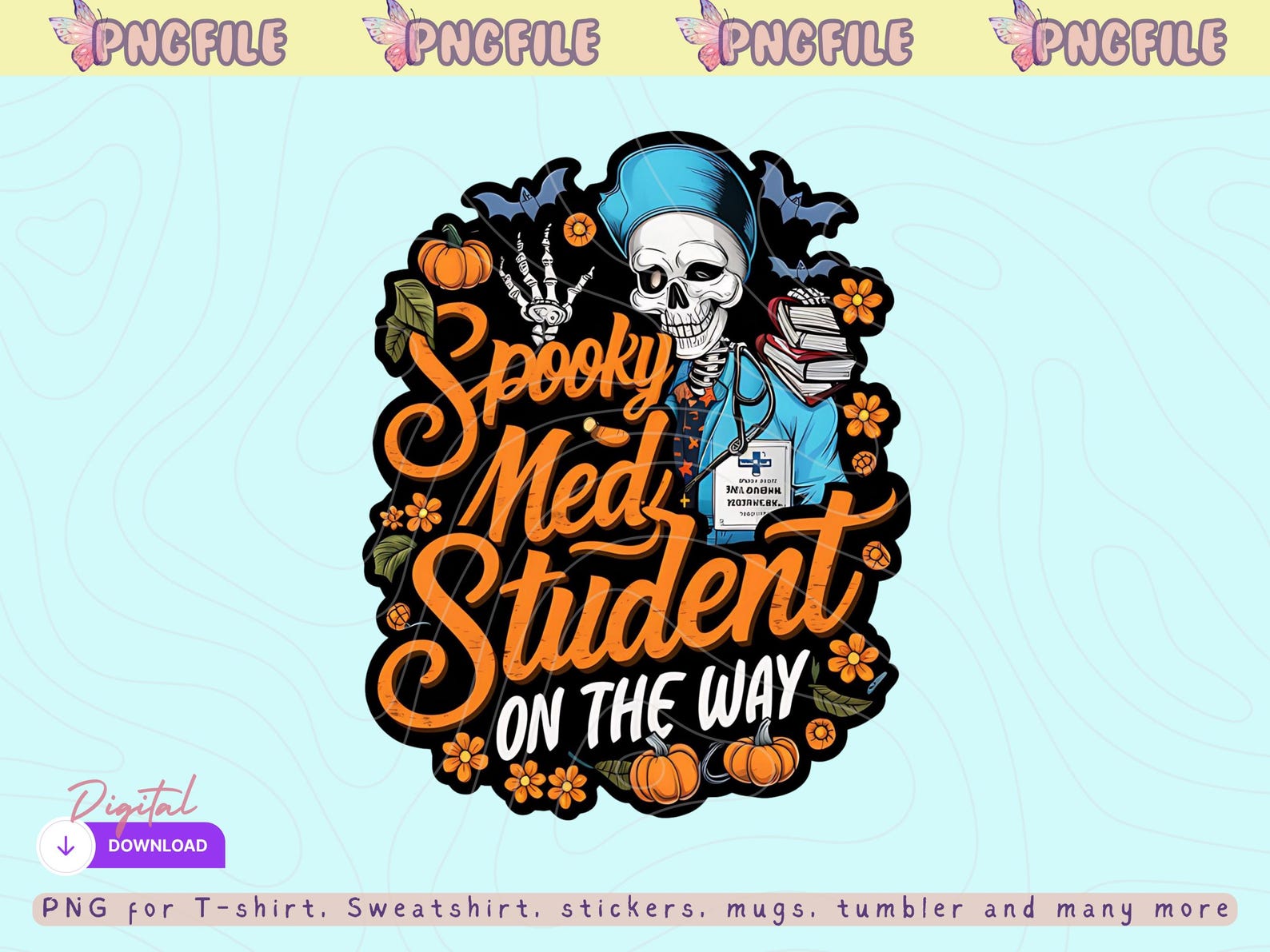 Spooky Male Med Student Png, Halloween PNG, Spooky Clipart, Halloween ...
