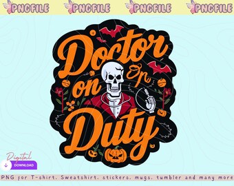 Doctor Halloween PNG, Spooky Doctor Clipart, Creepy Medical Graphics ...