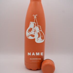 Personalised Gift: Steel Thermal Bottle, Double Walled & Insulated ...
