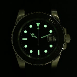 Tecson Watch Co. Yacht Master Black Homage Series Seiko NH35 Mod - Etsy