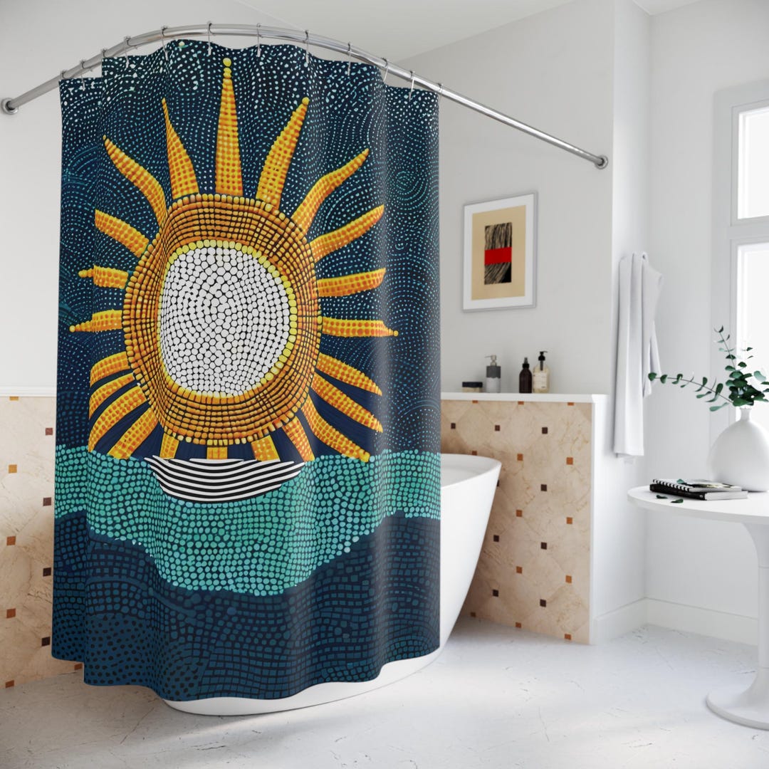 Glorious Sun Shower Curtains - Etsy