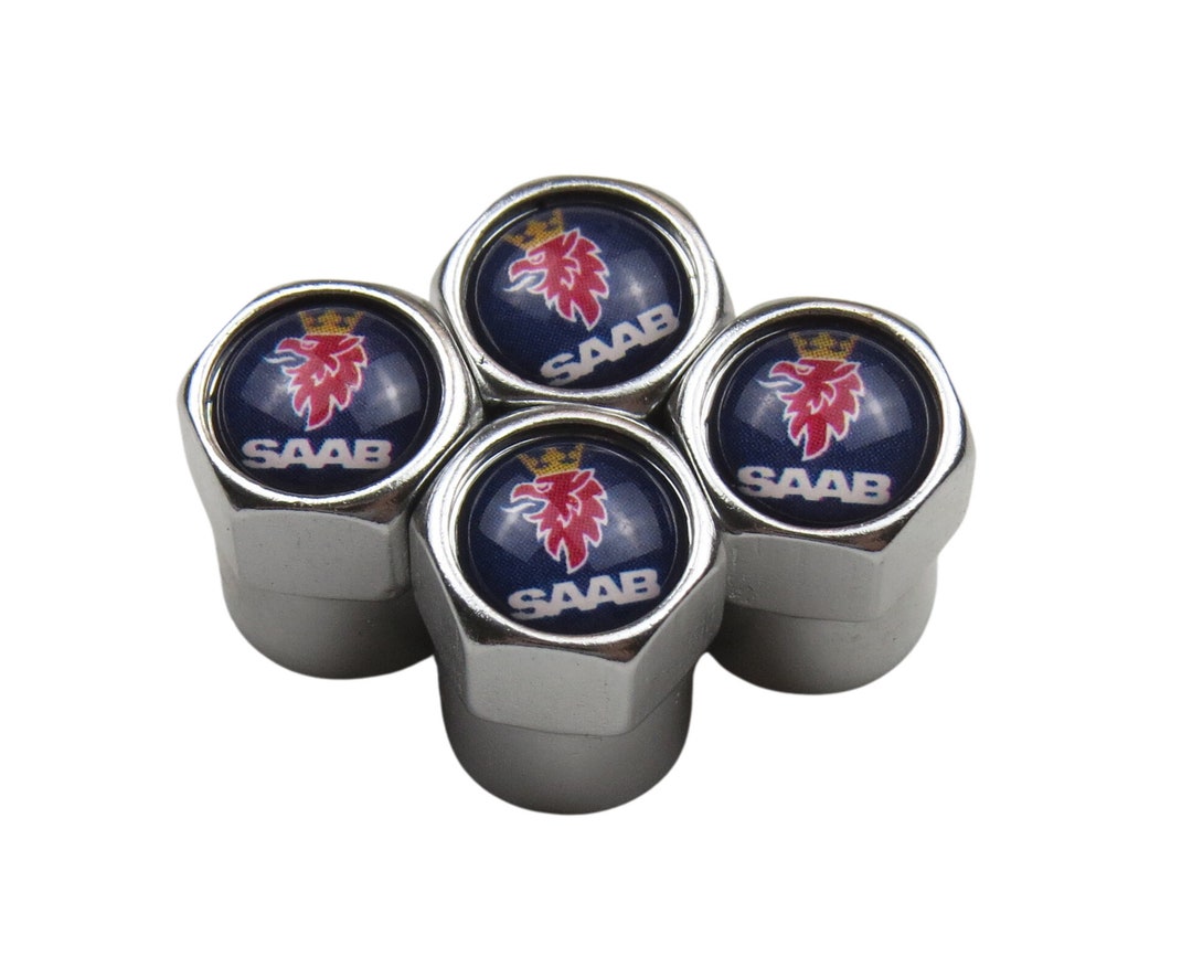Saab Valve Caps Silver - Etsy