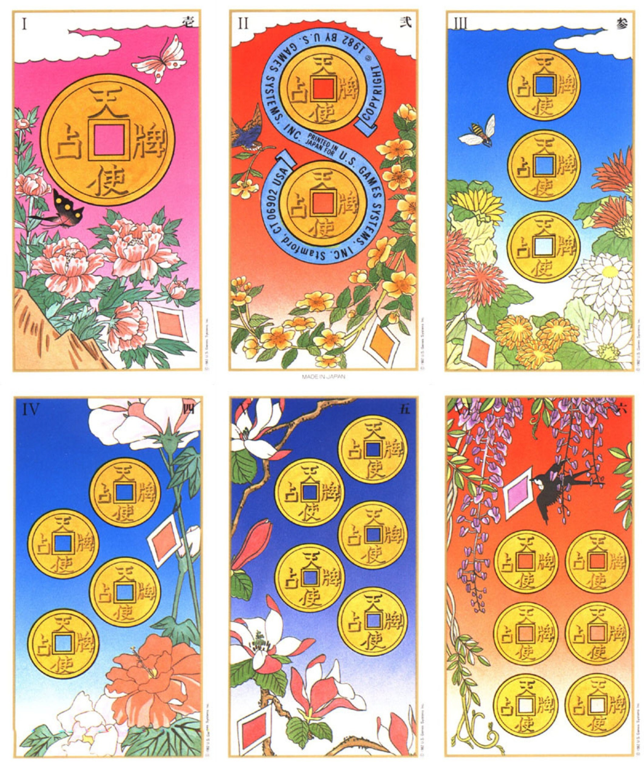 Japanese Tarot, Digital Tarot Deck - Etsy