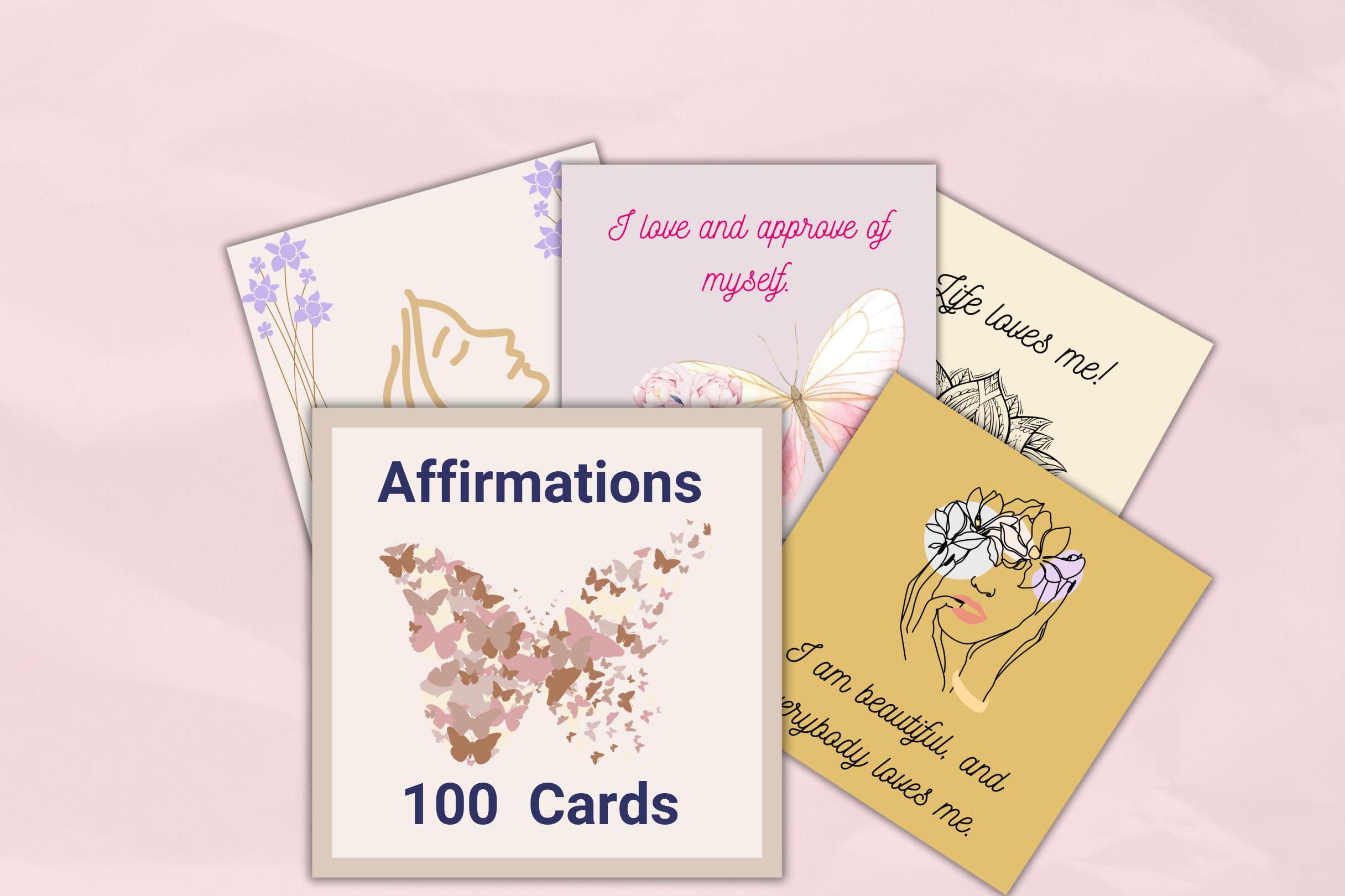 Affirmations 100 Affirmation Cards to Help You Help Yourself, Emotional ...