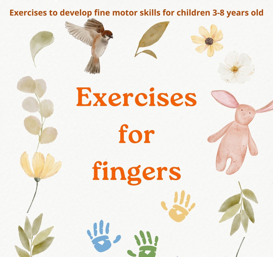 Kids Fine Motor Worksheets, Finger Stepping, Therapy Tools, Skill ...