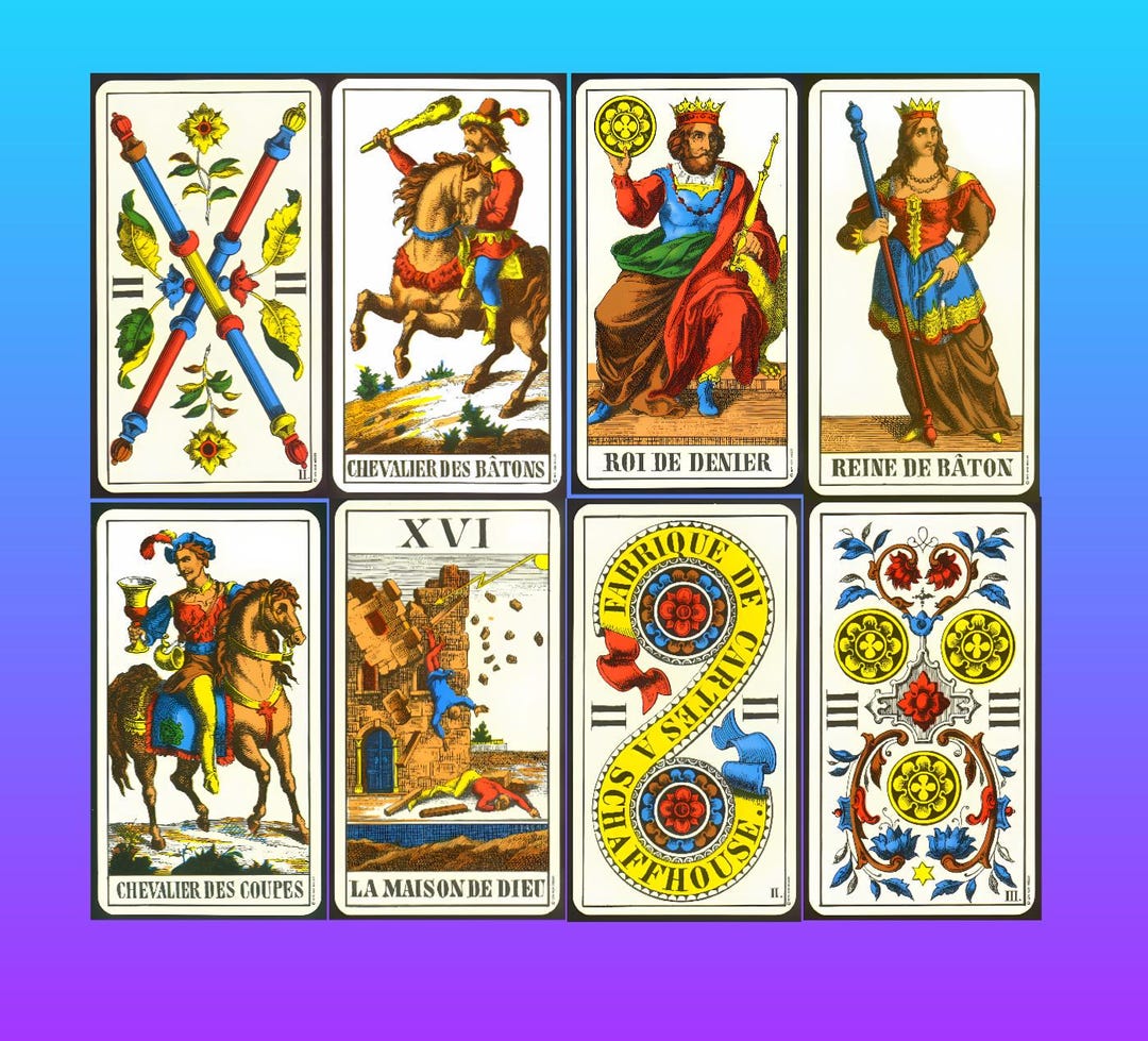 1JJ Swiss Tarot, Digital Decks - Etsy
