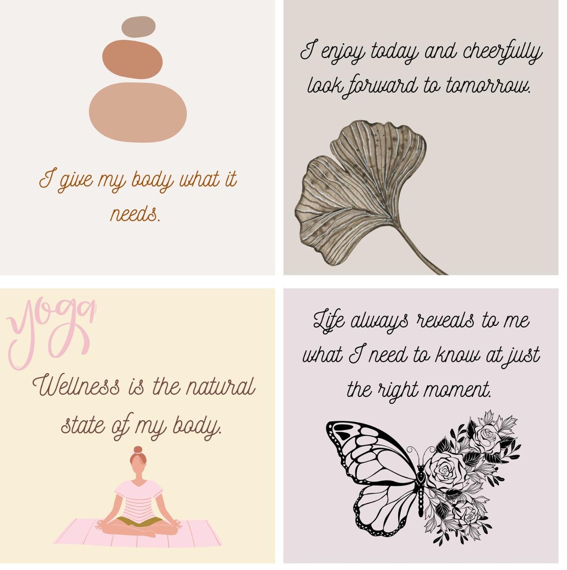 Affirmations 100 Affirmation Cards to Help You Help Yourself, Emotional ...